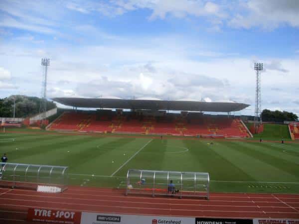 Gateshead International Stadium - Гейтсхед - Мачове